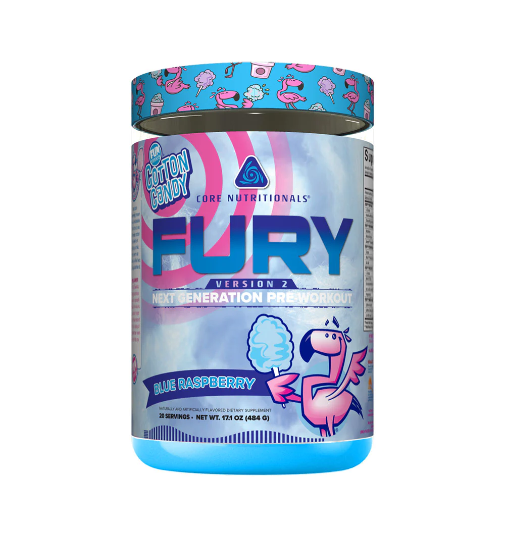 CORE FURY- FUN SWEETS- BLUE RASPBERRY - thefoundrylancaster.com