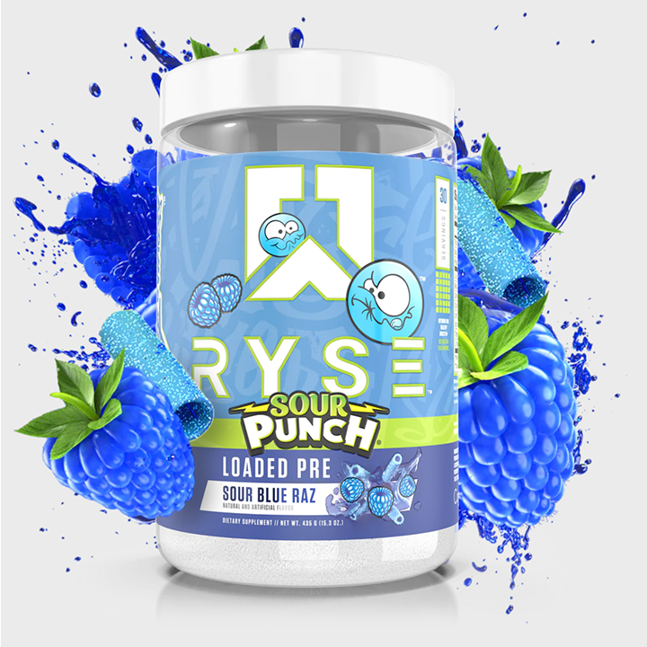 RYSE SOUR BLUE RAZ PRE-WORKOUT - thefoundrylancaster.com