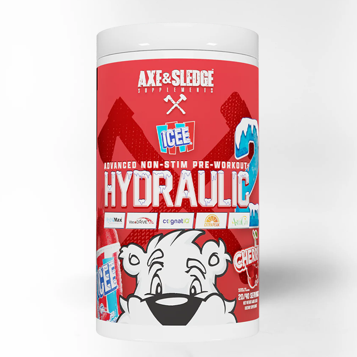 HYDRAULIC V2 // NON-STIM PRE-WORKOUT ICEE CHERRY - thefoundrylancaster.com