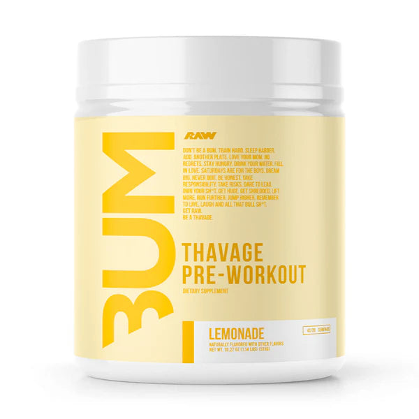 THAVAGE PRE-WORKOUT - LEMONADE - thefoundrylancaster.com