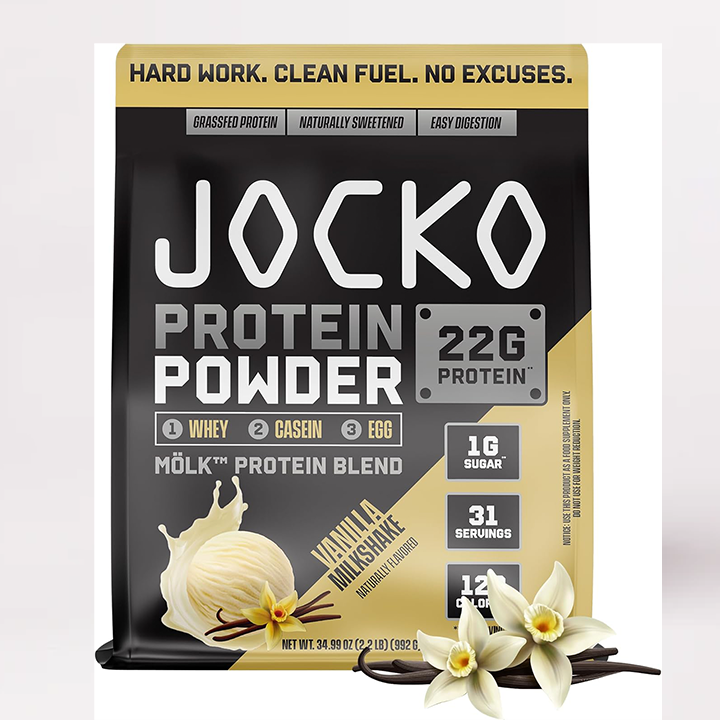 JOCKO PROTEIN POWDER- VANILLA MILKSHAKE - thefoundrylancaster.com