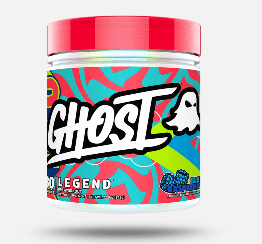 Ghost Legend V4- Blue Raspberry - 30 servings - thefoundrylancaster.com