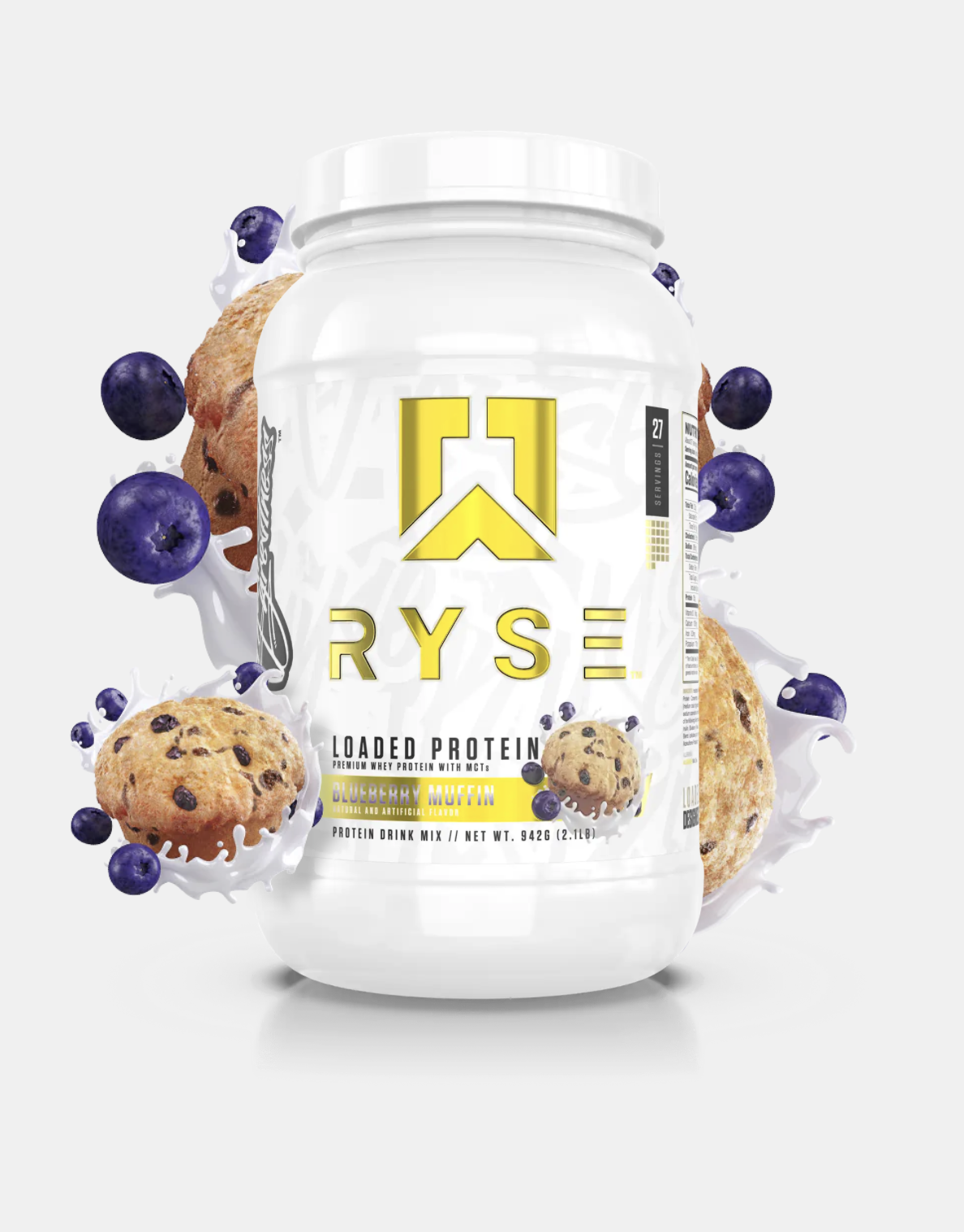 RYSE BLUEBERRY MUFFIN LOADED PROTEIN - thefoundrylancaster.com