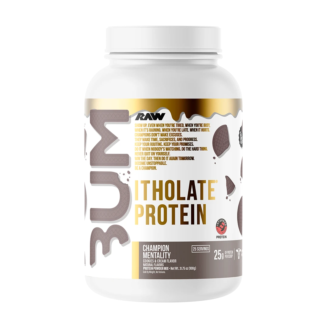CBUM ITHOLATE PROTEIN - CHAMPION MENTALITY - thefoundrylancaster.com